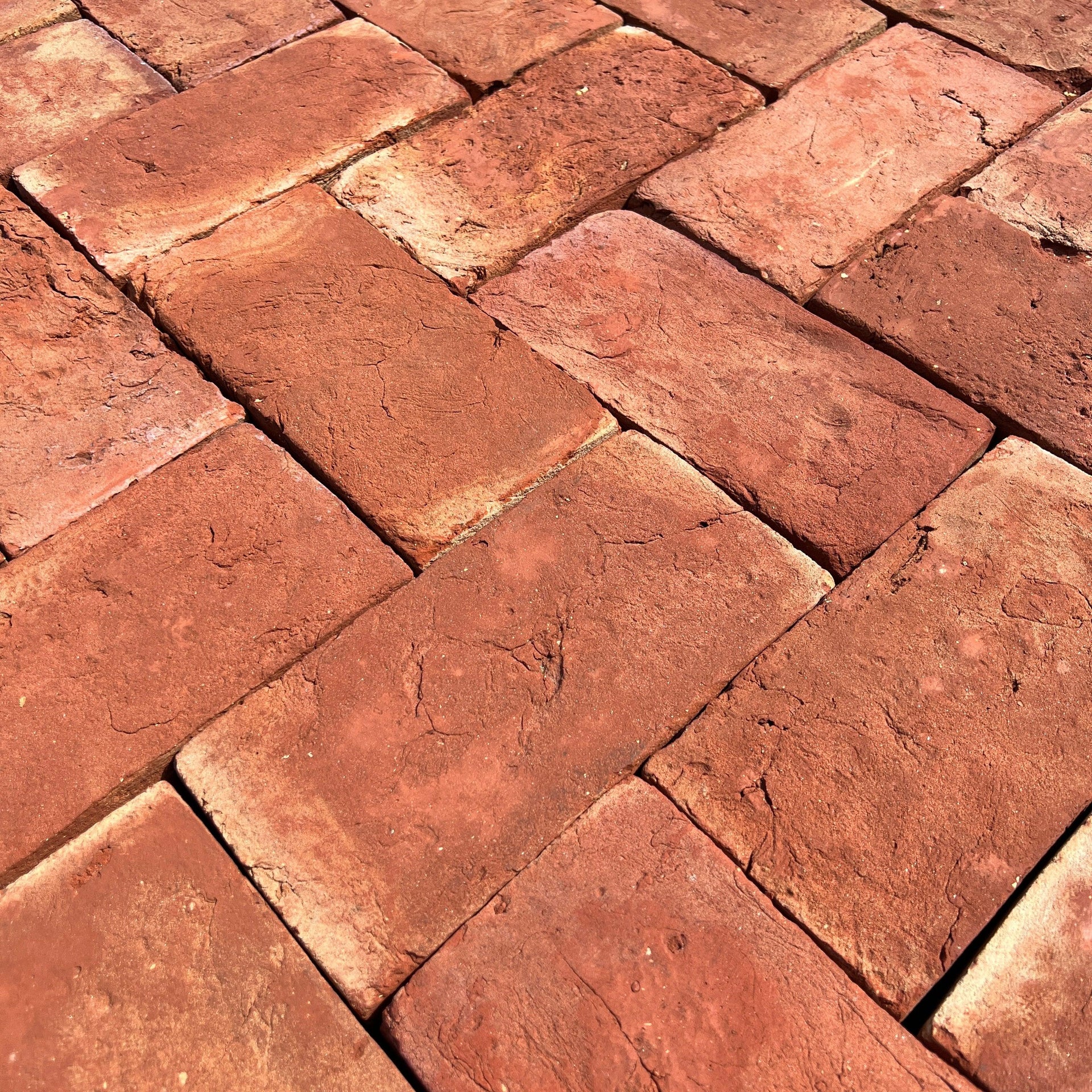 Arundel Red Handmade Clay Paving Bricks | Free Delivery – Heritage ...